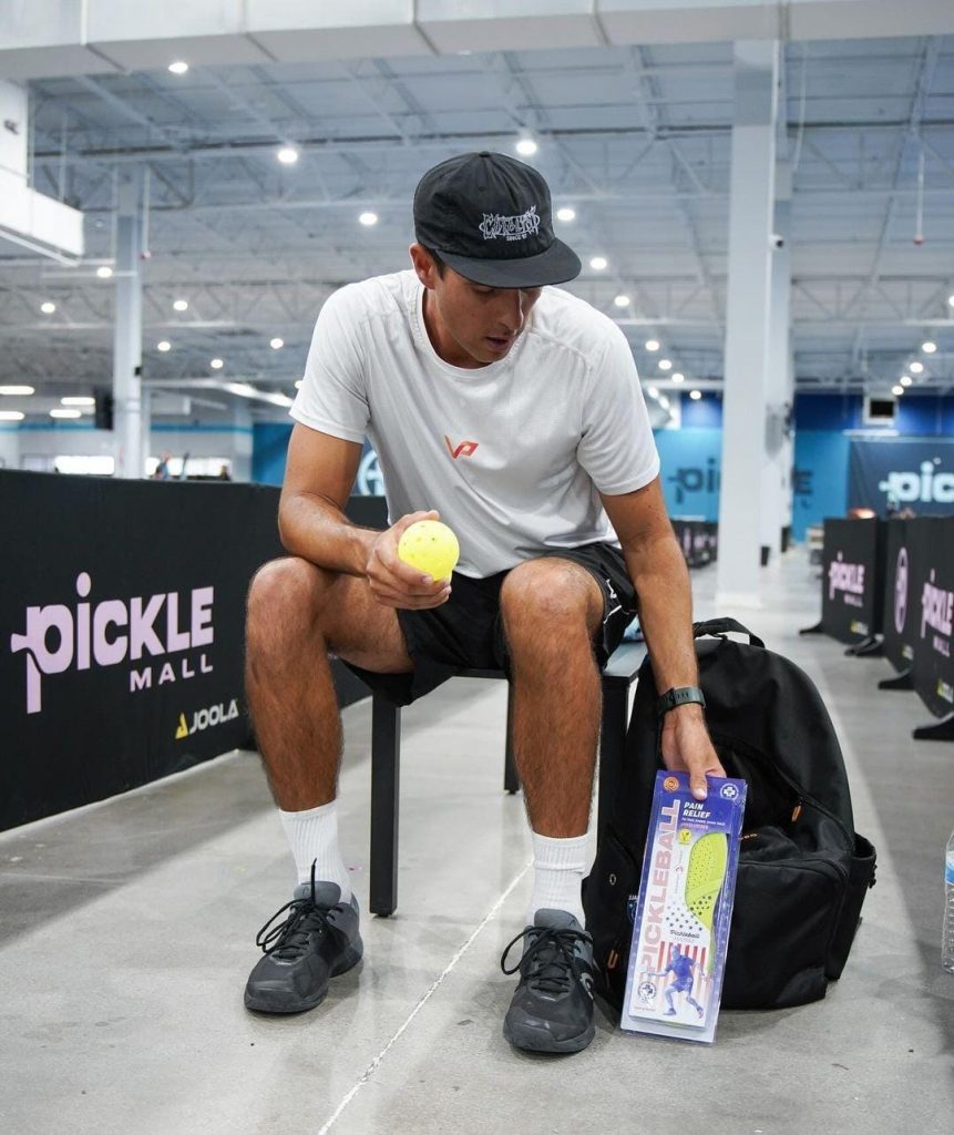 Moisés Escaplez (Elche Sporting Pickleball) distribuidor de Footgel ...